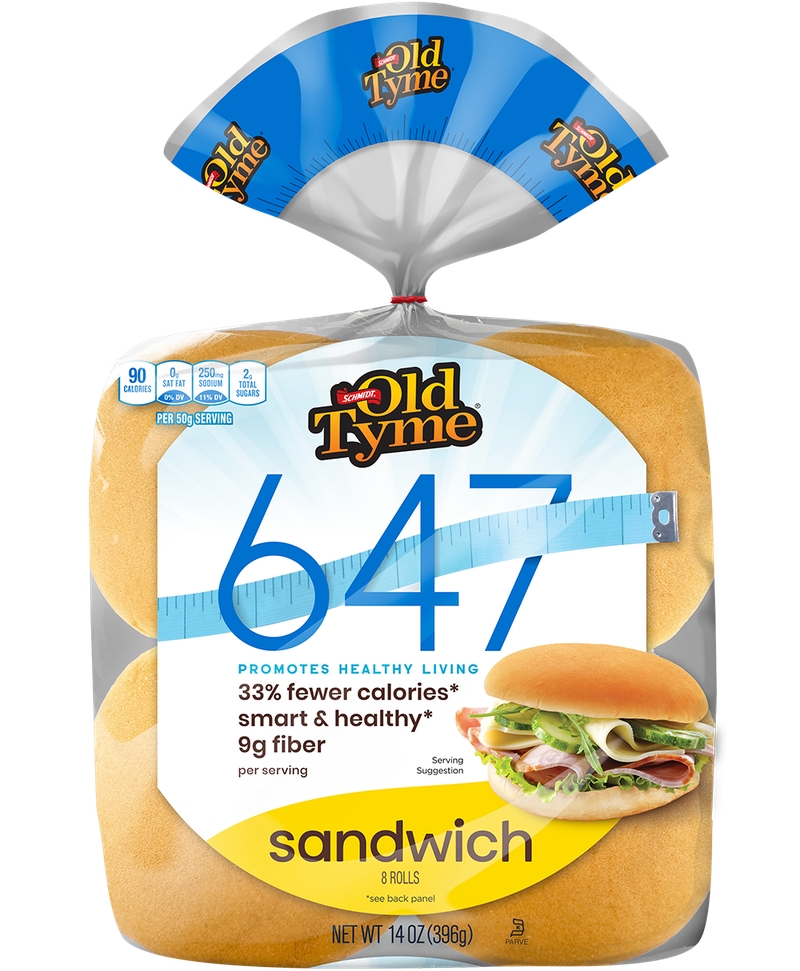 Schmidt Old Tyme Baking 647 Sandwich Rolls