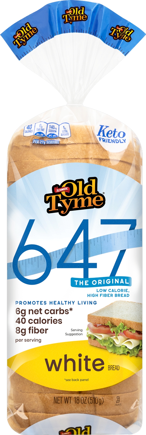 Schmidt Old Tyme 647 White Bread is Healthier than Traditional