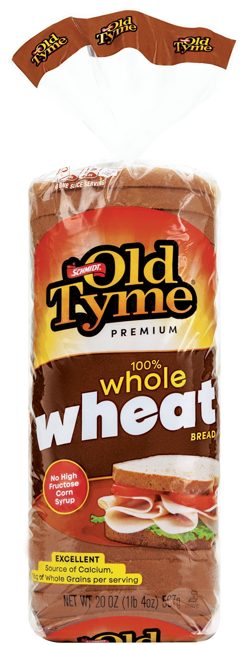 Schmidt Old Tyme Baking 100 Percent Whole Wheat Bread
