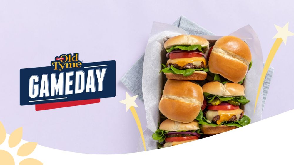 Schmidt Old Tyme Game Day rolls are perfect for burgers and dogs